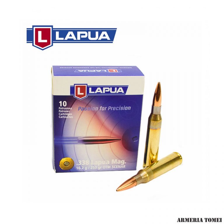 LAPUA – MUNIZIONI CAL 338LM 250GR CONF. 10 PZ | Armeria Tomei