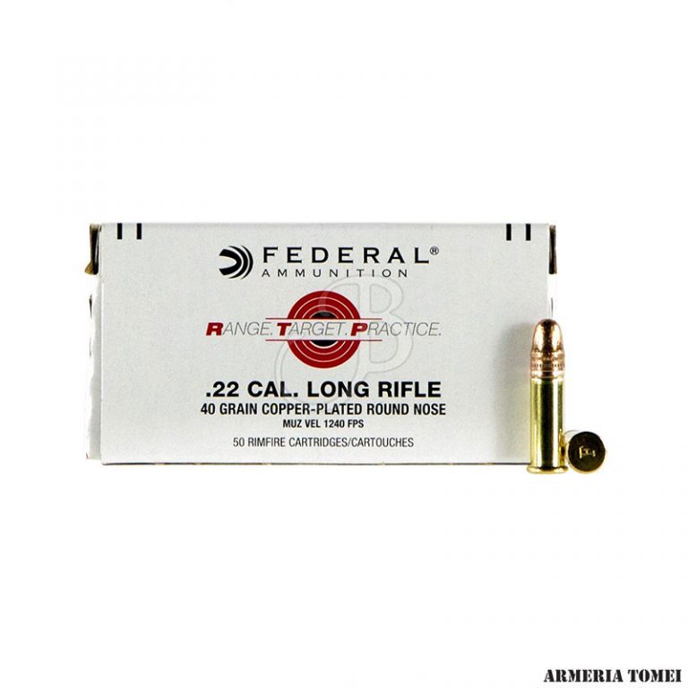FEDERAL – FEDERAL CAL.22 LR RTP 40GR CPRN TARGET RIFLE | Armeria Tomei