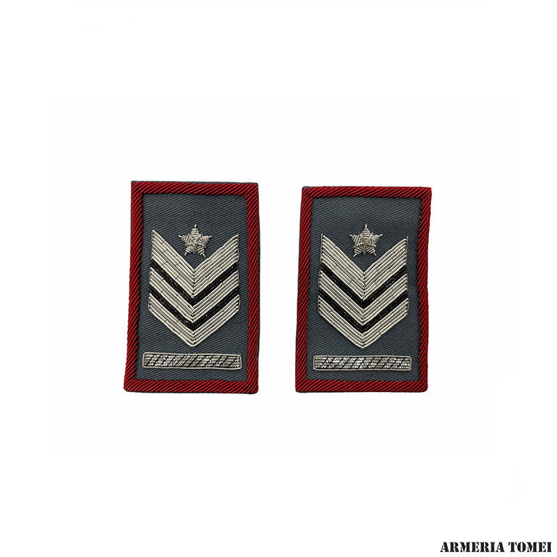 CARABINIERI – TUBOLARI BRIGADIERE CAPO QS RICAMATI CANOTTIGLIA ...
