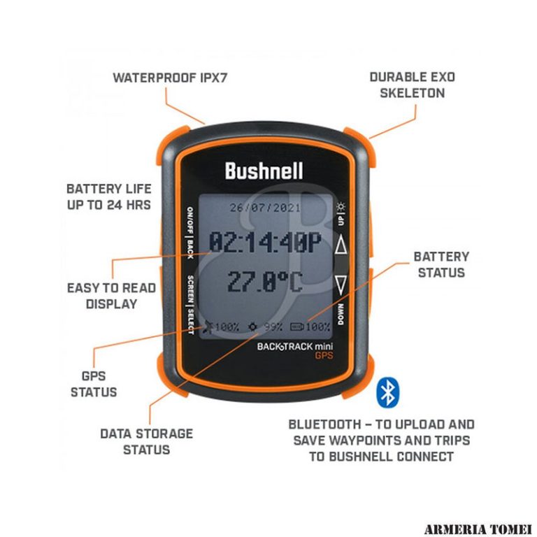 BUSHNELL – BACKTRACK MINI GPS | Armeria Tomei