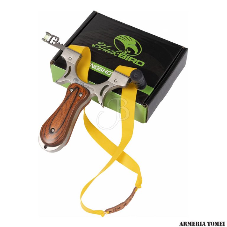 FIONDA – BLACKBIRD SLINGSHOT BUTTERFLY WOOD L1 | Armeria Tomei