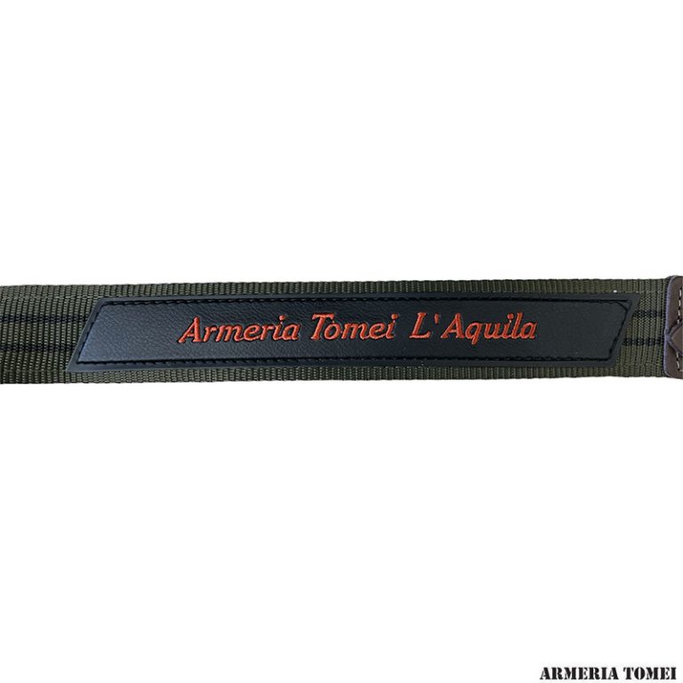 RISERVA x ARMERIA TOMEI – TRACOLLA ANTISCIVOLO REGOLABILE PER CARABINA IN CORDURA | Armeria Tomei