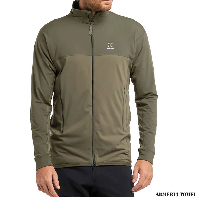 HAGLOFS – LITHE JACKET MEN – SAGE GREEN / DEEP WOODS | Armeria Tomei