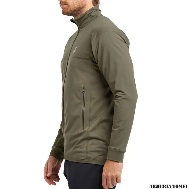 HAGLOFS – LITHE JACKET MEN – SAGE GREEN / DEEP WOODS | Armeria Tomei