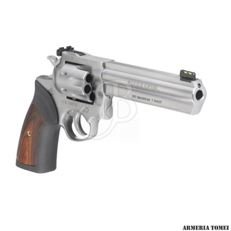 REVOLVER – RUGER GP-100 .357 MAG 6″ SS 7C | Armeria Tomei