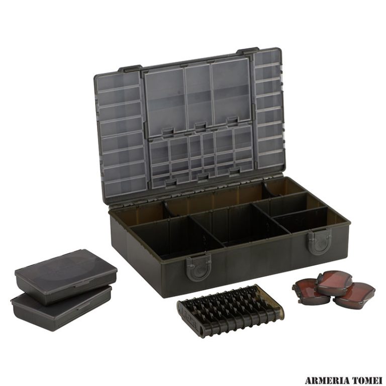 SCATOLA – FOX – LOADED MEDIUM TACKLE BOX | Armeria Tomei
