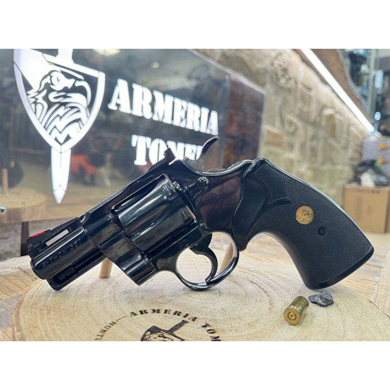 USATO – REVOLVER – COLT PYTHON 2 1/2 cal. 357 Mag. (FINITURA BLUE ...
