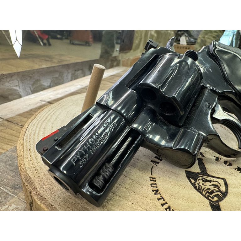 USATO – REVOLVER – COLT PYTHON 2 1/2 cal. 357 Mag. (FINITURA BLUE ...
