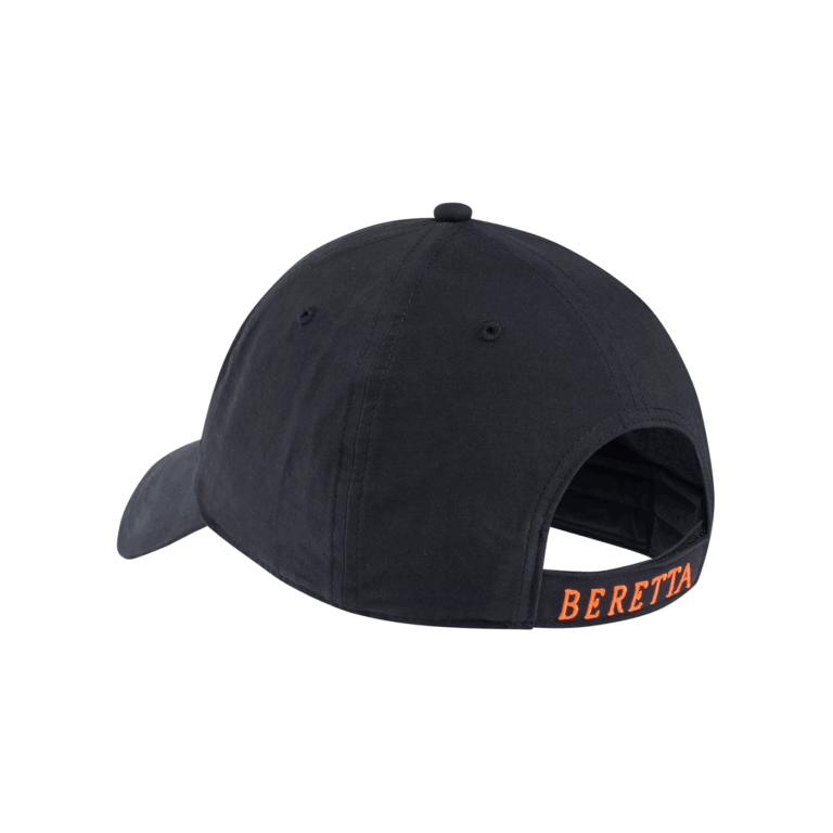 CAPPELLO – BERETTA – BIG B CAP Black & Orange | Armeria Tomei
