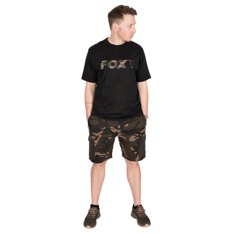 T-SHIRT – FOX – CAMO LOGO BLACK | Armeria Tomei