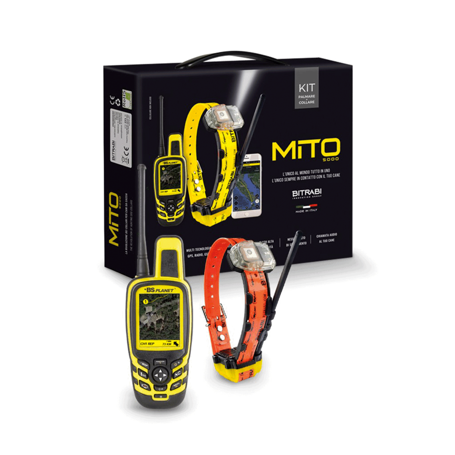 BITRABI – KIT BTB 5300 MITO + PALMARE BS3000 OPENMAP UNICO BT | Armeria ...