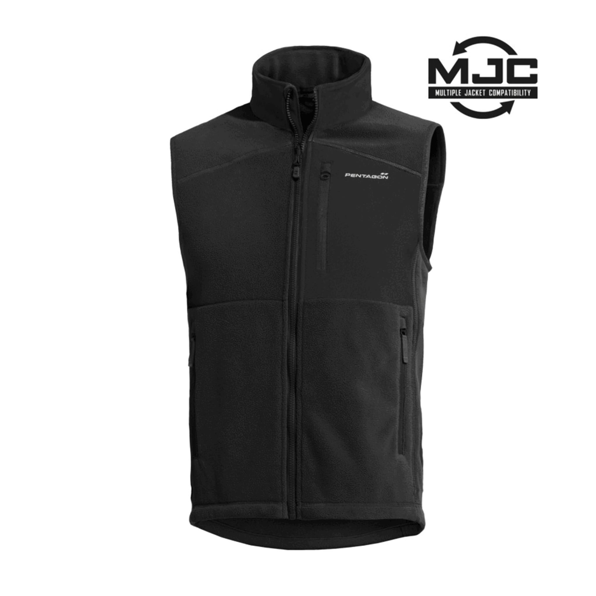 GILET – PENTAGON – ATHOS 2.0 FLEECE JACKET BLACK | Armeria Tomei
