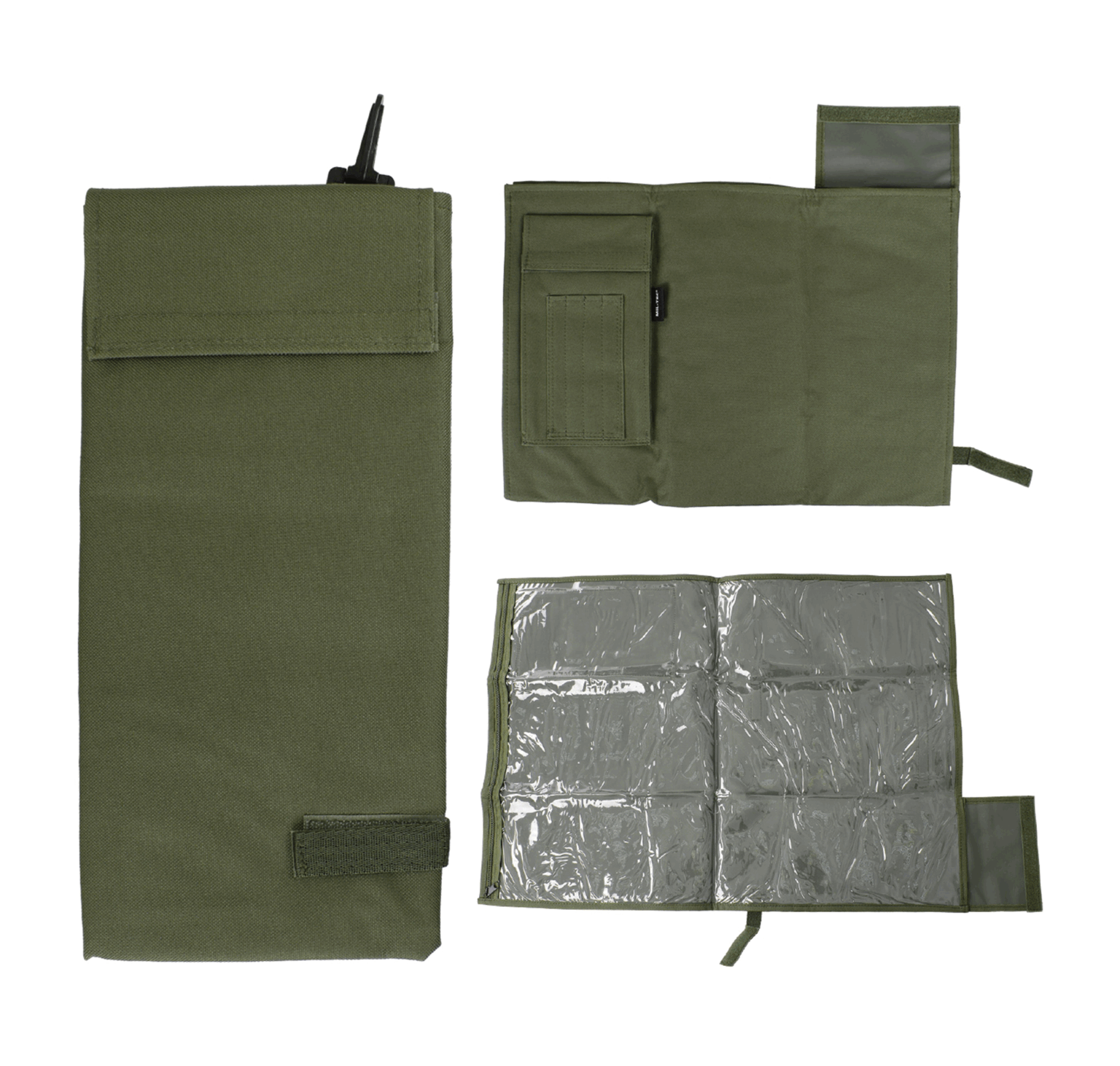 MIL-TEC – GERMAN OD COLLAPSIBLE MAP FOLDER | Armeria Tomei